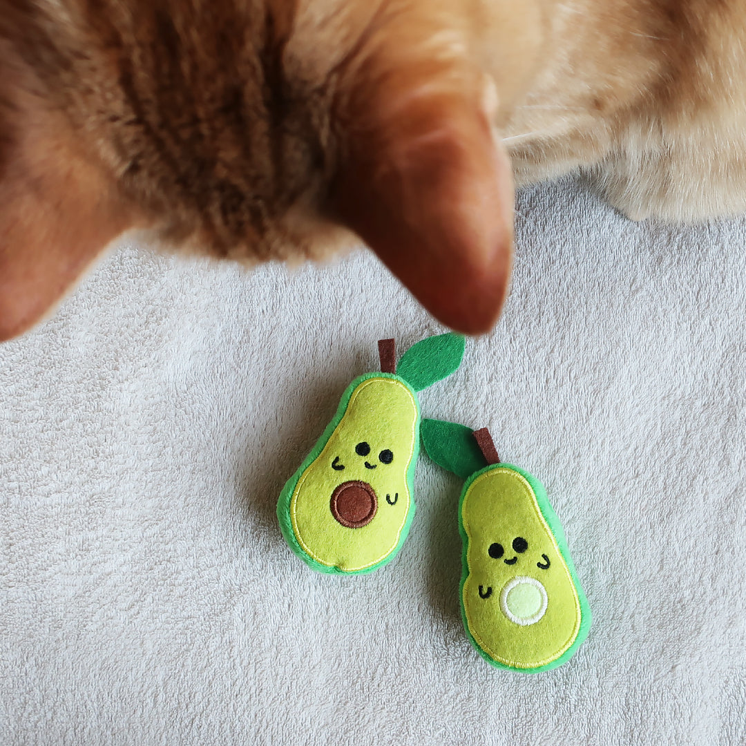 Avocado set met catnip - Hugsmart – Studio Youka